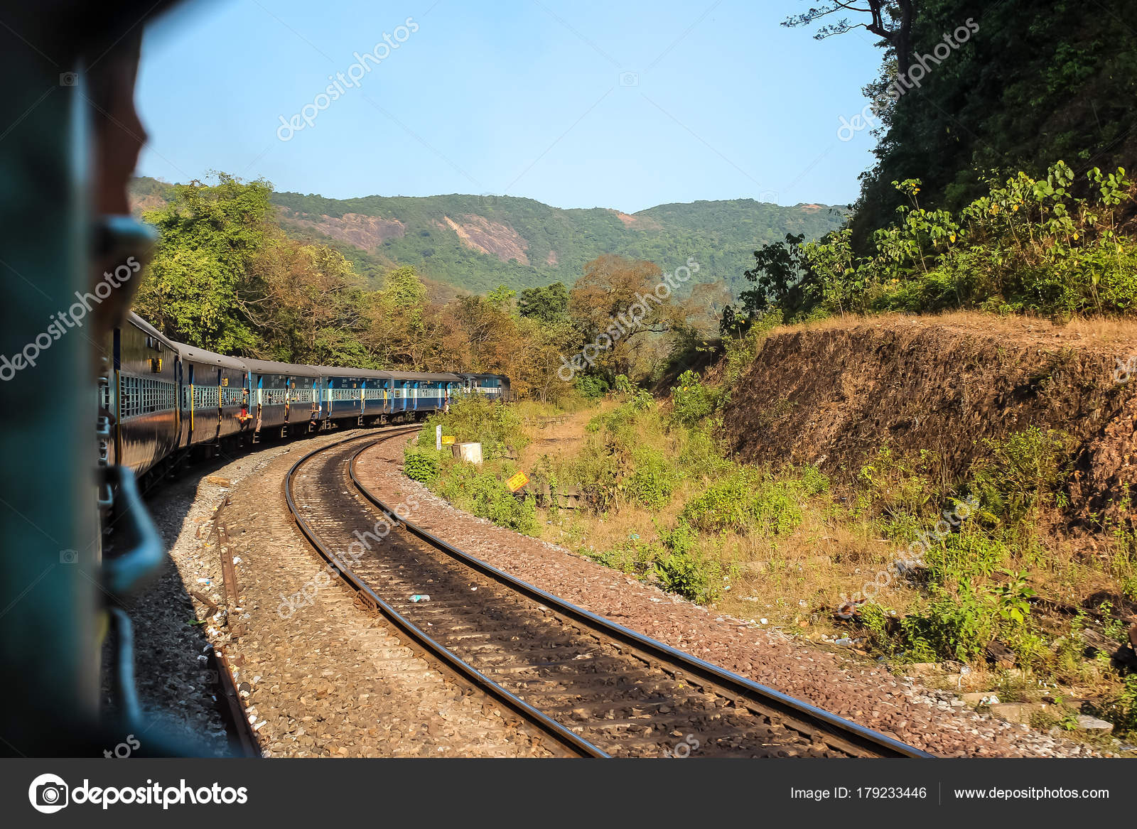 View Train Window Indian Railways Stock Photo by ©Denis_Vostrikov 179233446