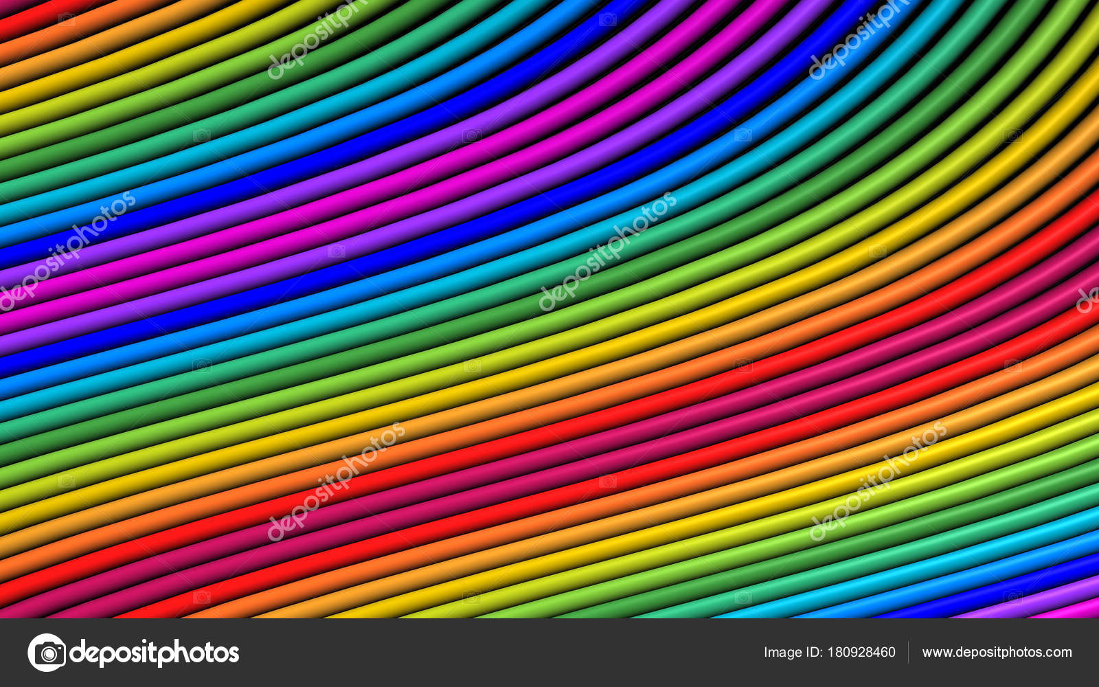 Pipe Tubes Rainbow Colors Stock Photo by ©selimcan 180928460