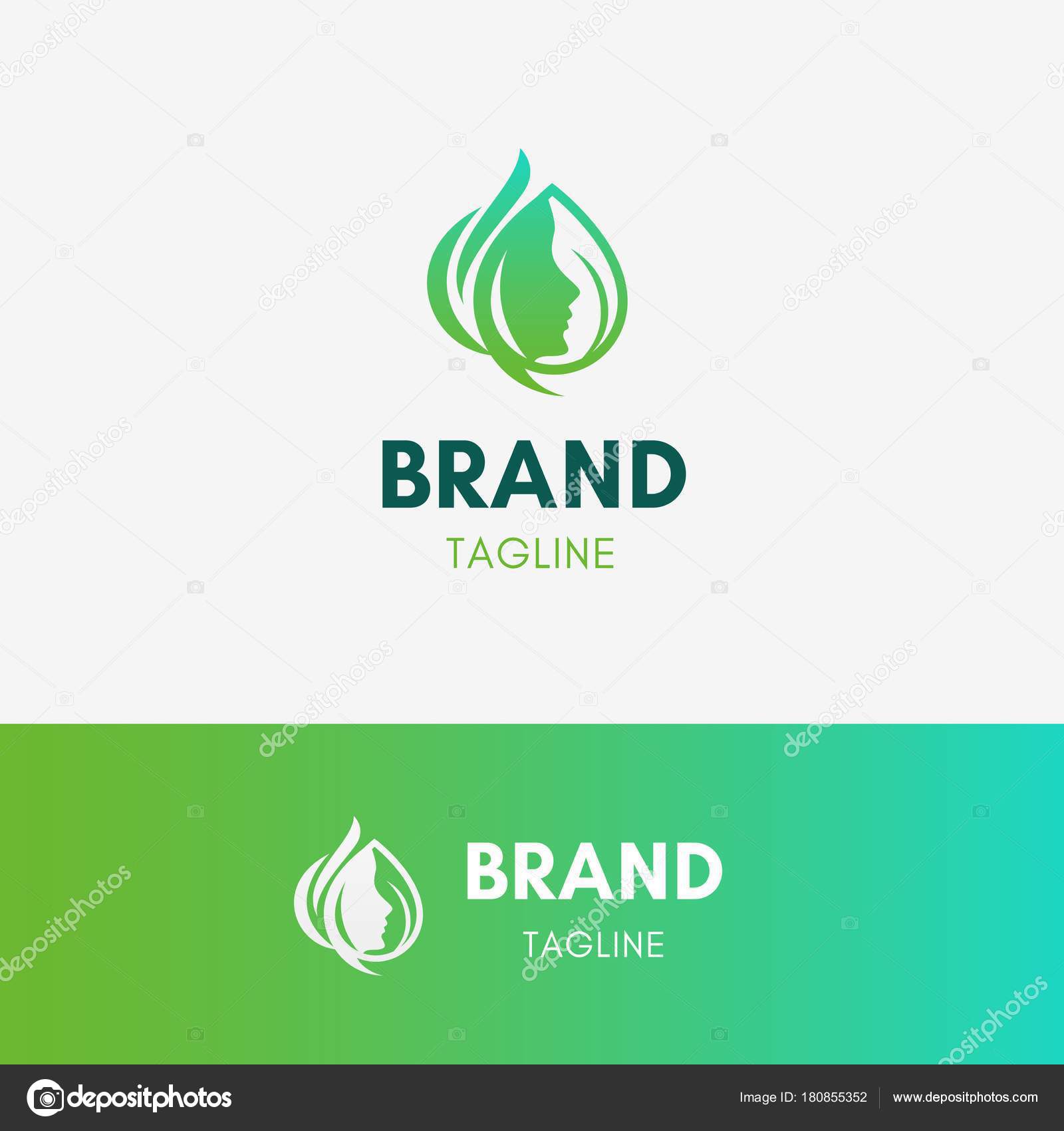 Beauty Woman Spa Logo Stock Vector Image by ©endemiq #180855352