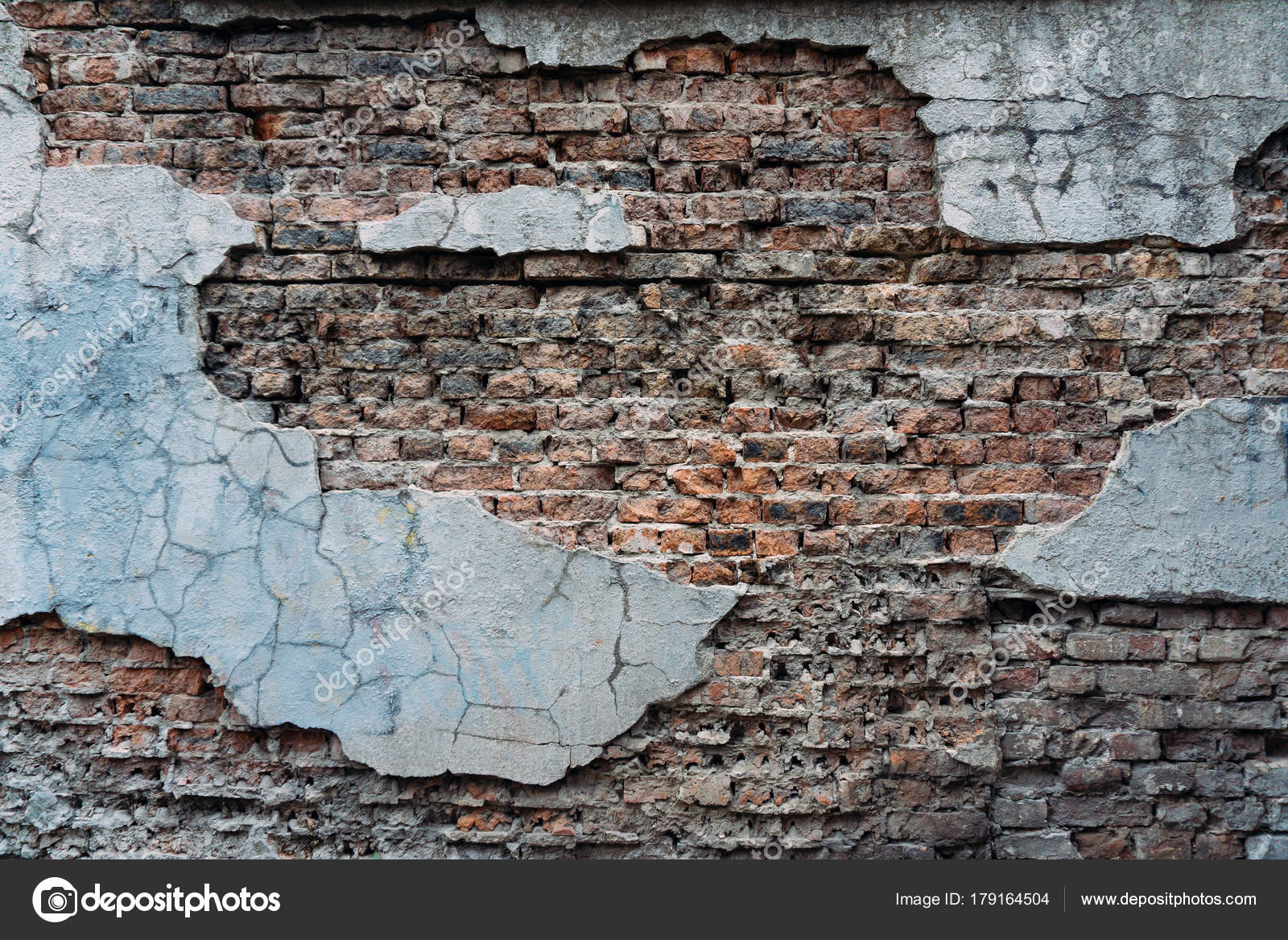 Old Brick Building Falling Apart