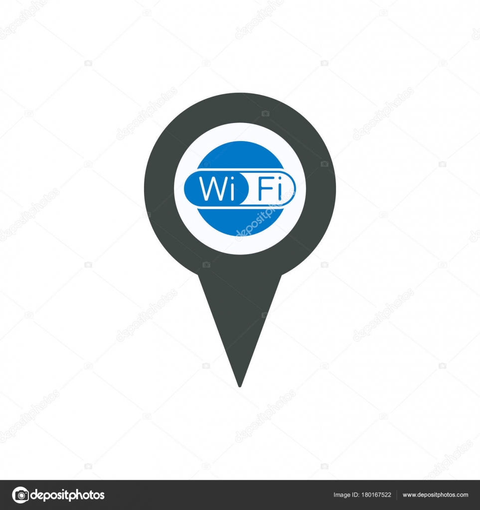 Connect location marker pin pointer port usb icon Stock Vector by ...