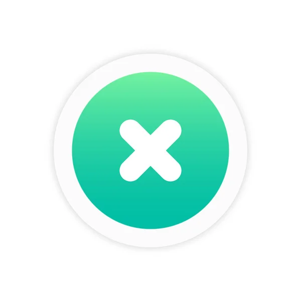 Click vector icon, cursor symbol with cancel sign. Cursor arrow icon ...