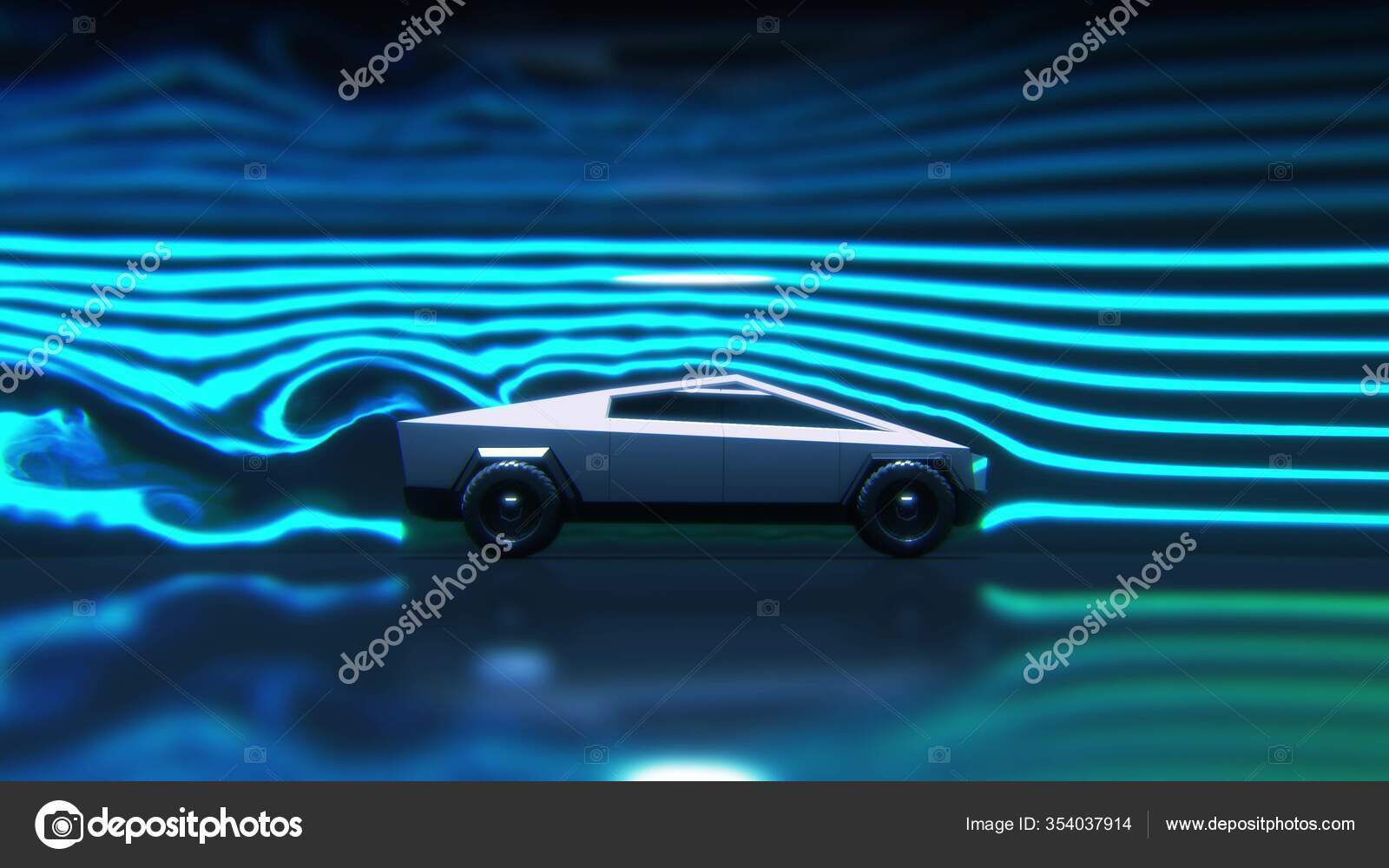Aerodynamic Car Designs Side View