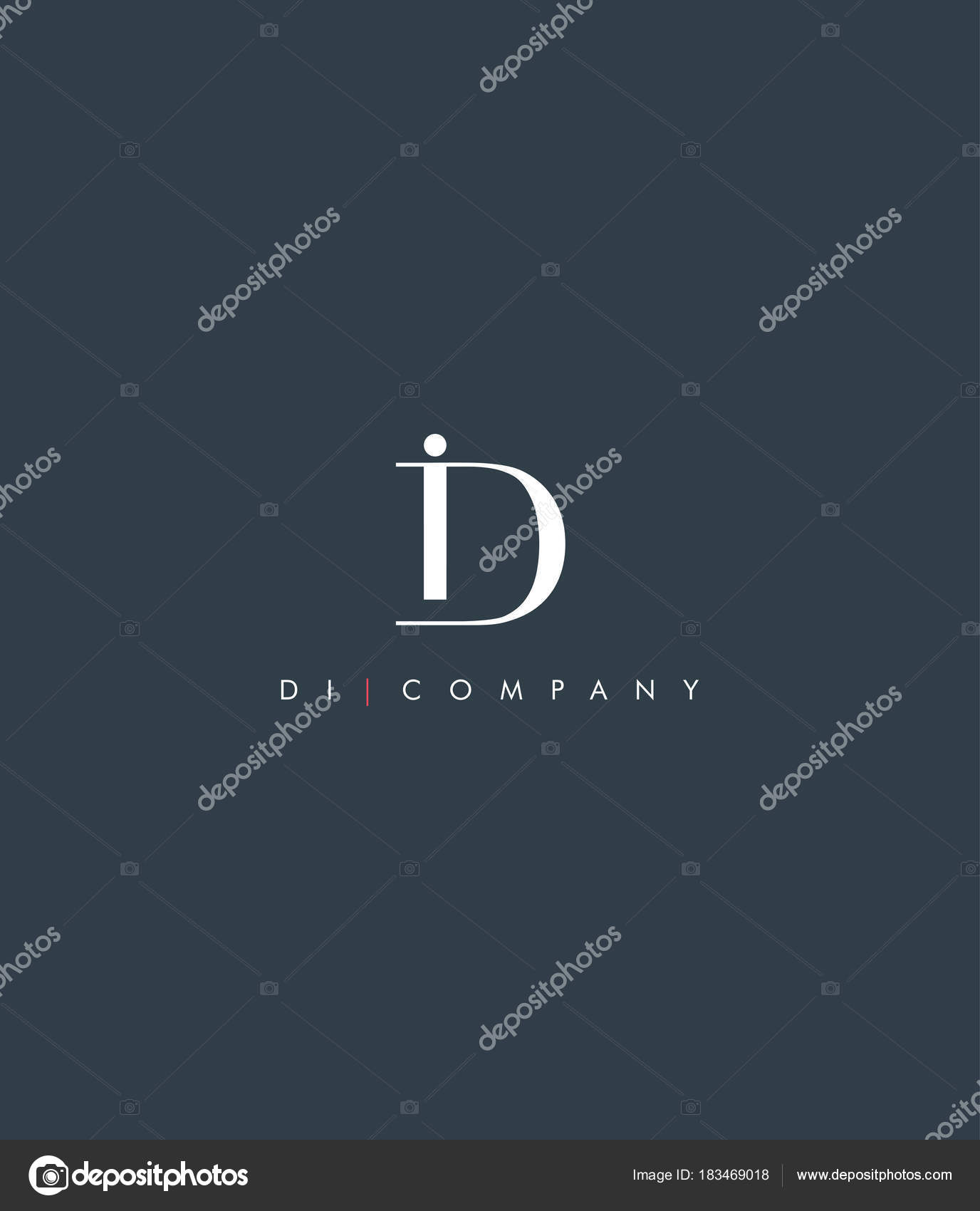 Joint Letters Logo Business Card Template Vector Stock Vector by ...