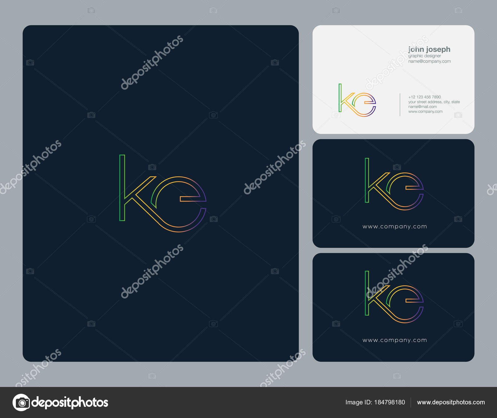 Conjunto Redondo Letras Vector Ilustración Vector de stock #184798180 ...