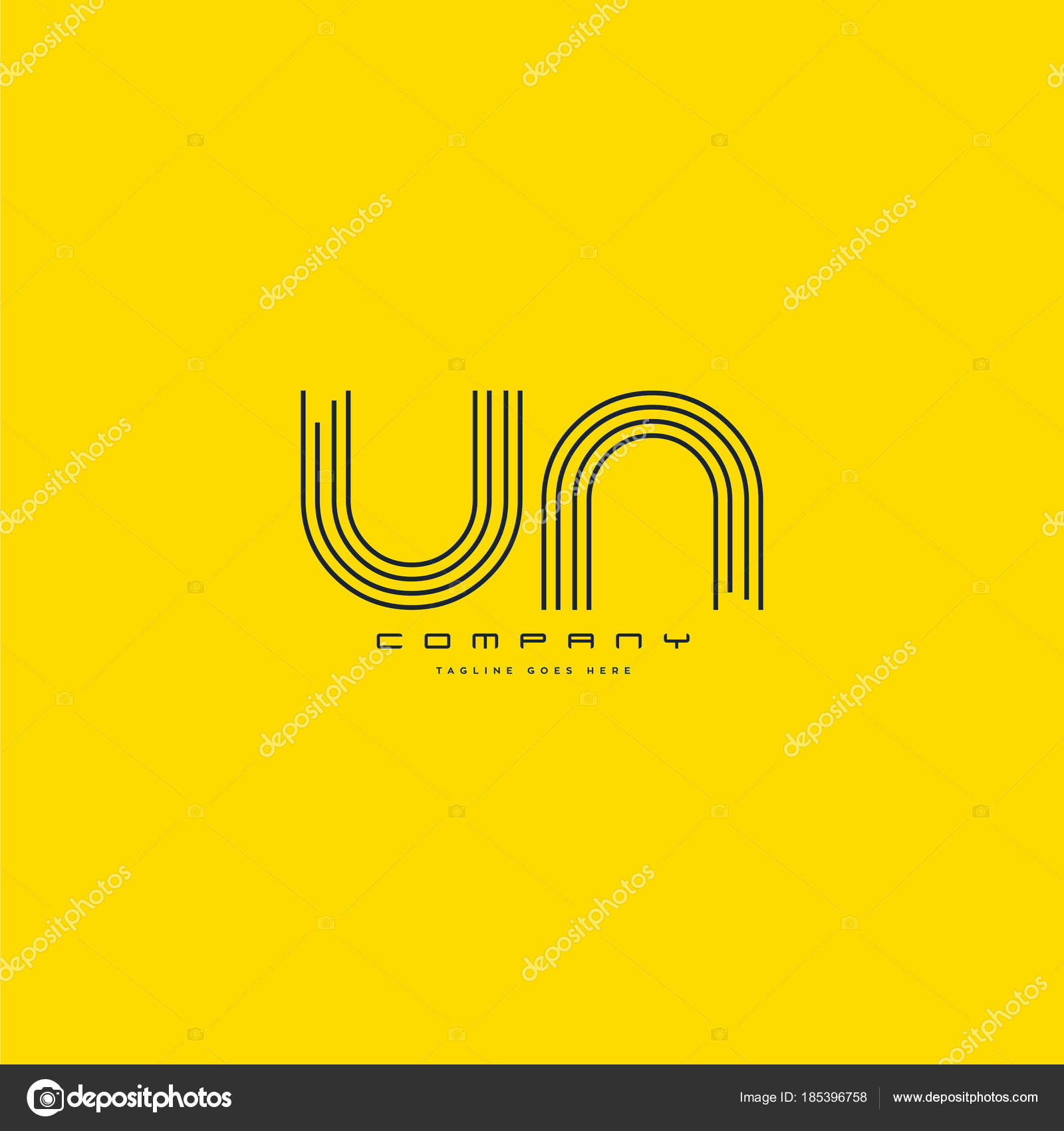 Logo Joint Business Card Template Vector Illustration Stock Vector by ...