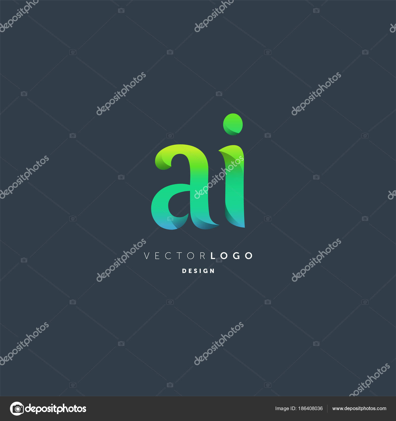 Joint Letters Logo Business Card Template Vector Stock Vector by ...