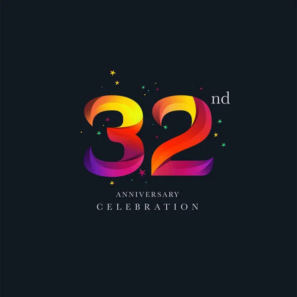 28Th Anniversary Logo Design Number Icon Vector Template Stock Vector ...