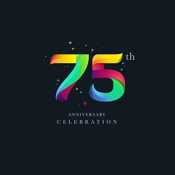 75th anniversary Vector Art Stock Images | Depositphotos