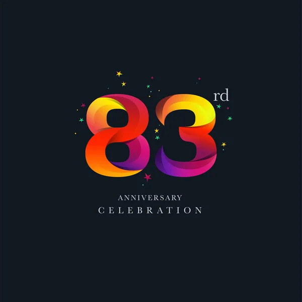 Number 83 logo Vector Art Stock Images | Depositphotos