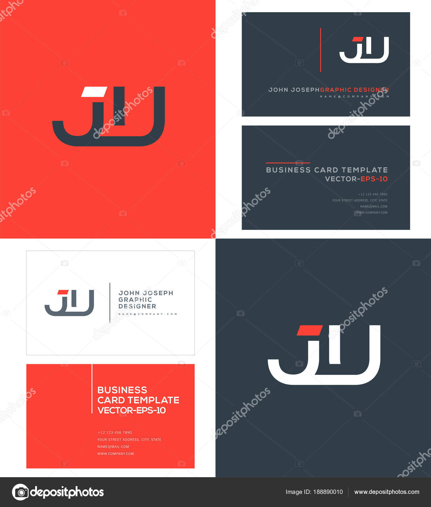 Joint Letters Vector Illustration Stock Vector by ©ajayandzyn@gmail.com ...