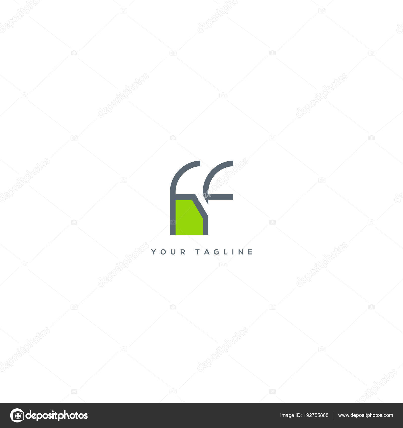 Joint Letters Logo Business Card Template Vector Stock Vector by ...