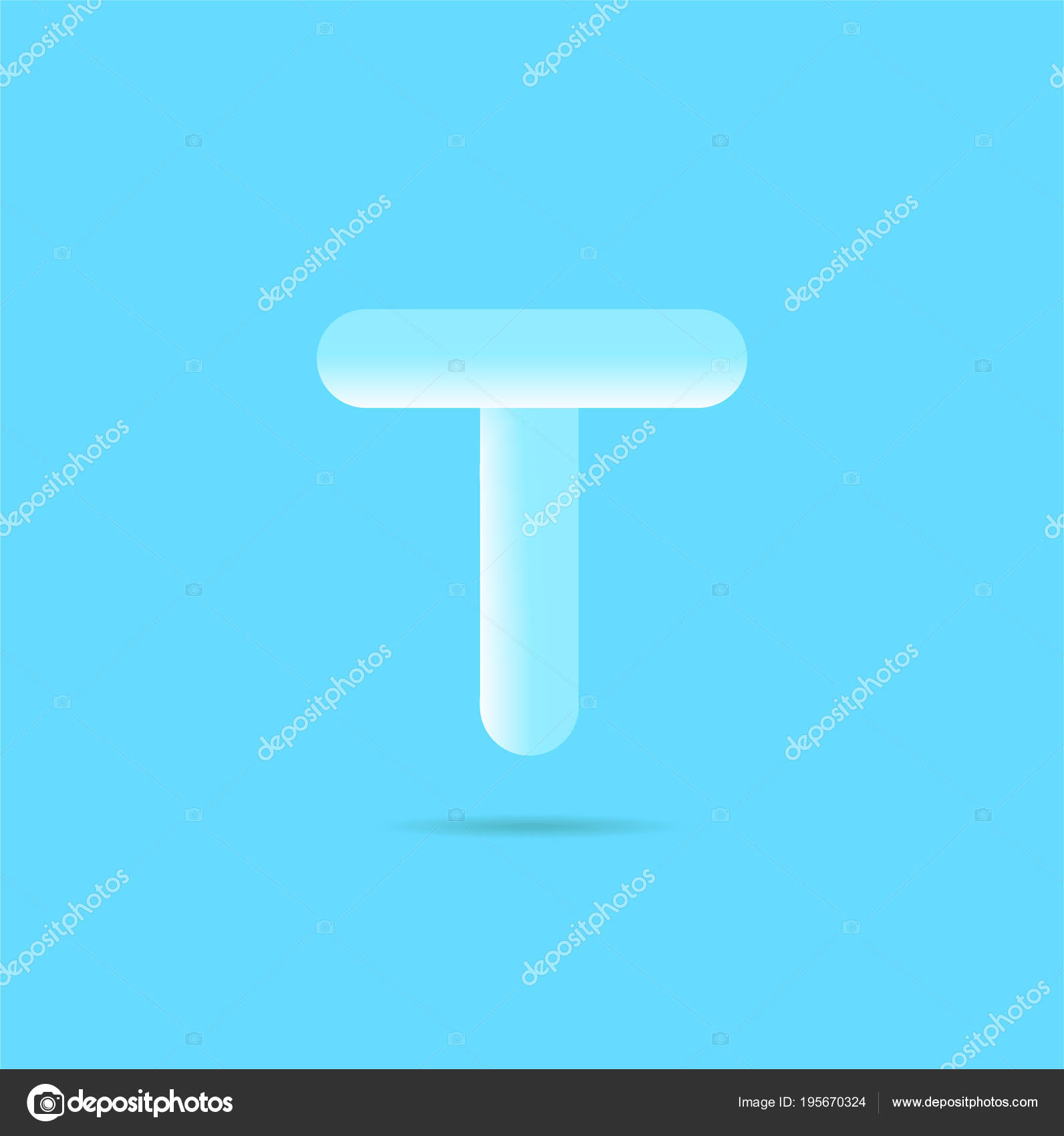 Letra Sobre Fondo Azul Vector de stock #195670324 de ©ajayandzyn@gmail.com