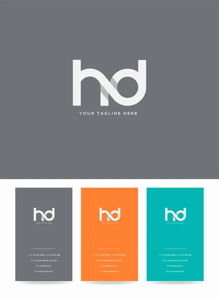 Hd 로고 Vektor Stok, Ilustrasi Hd 로고 Bebas Royalti | Depositphotos