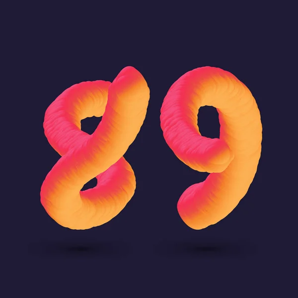 Number 89 Vector Art Stock Images | Depositphotos