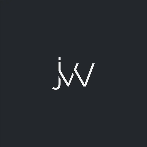 Jwb letter imágenes de stock de arte vectorial | Depositphotos