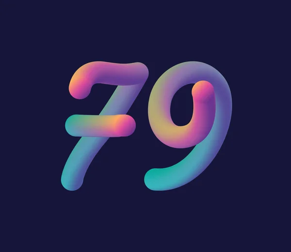 79 números Vector Art Stock Images | Depositphotos