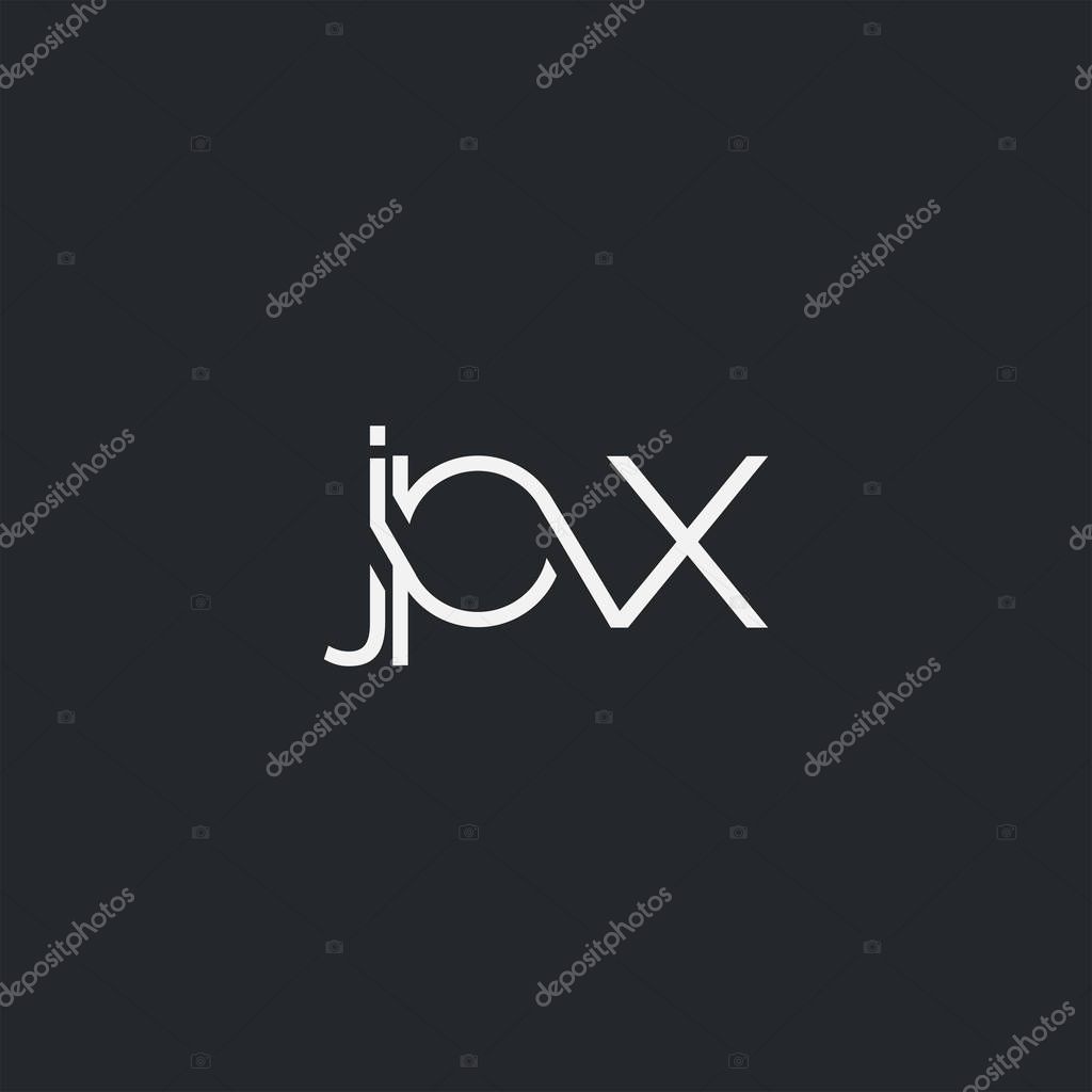 logo jpx para tarjeta de visita Plantilla, Vector 2022