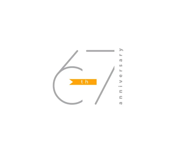 67 anniversary Vector Art Stock Images | Depositphotos