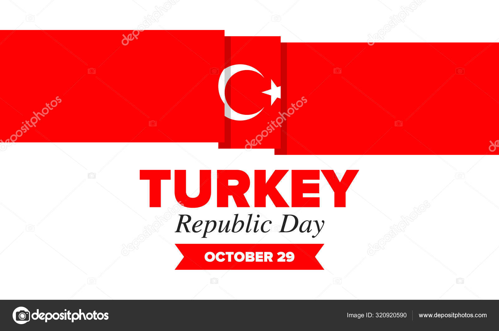 Republic Day Turkey National Happy Holiday Celebrated Annual October ...