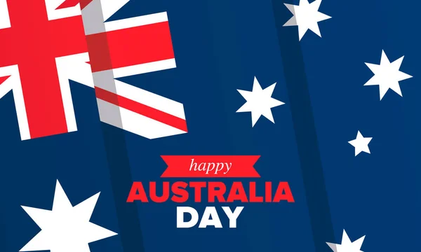 Australia Day National Happy Holiday Celebrated Annual January ...
