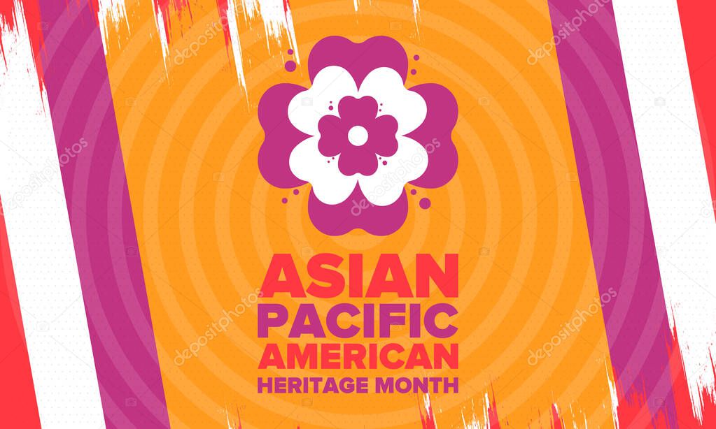 Asian Pacific American Heritage Month (en inglés). Celebrado en mayo ...