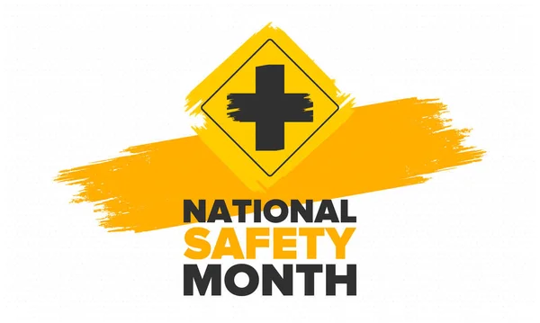 10,870,003 National safety month Vector Images | Depositphotos