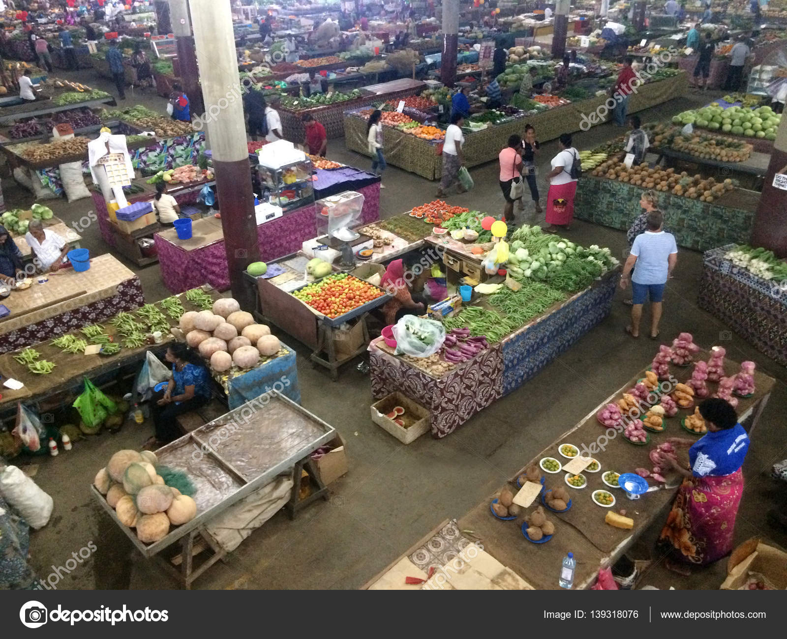 Lautoka Market Fiji — Stock Editorial Photo © lucidwaters #139318076