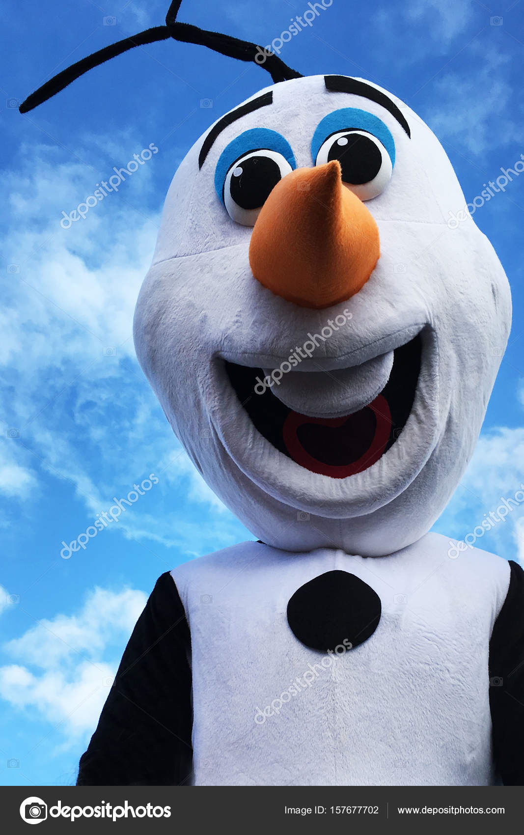Olaf snowman fictional character — Stock Photo © lucidwaters #157677702