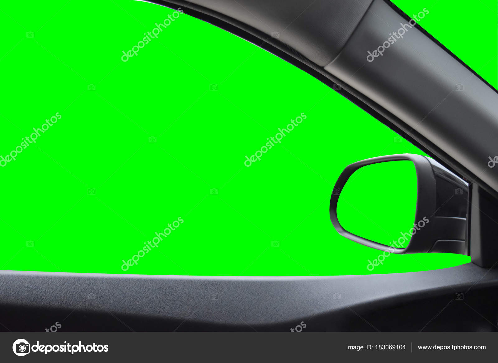 Car Windshield View Inside