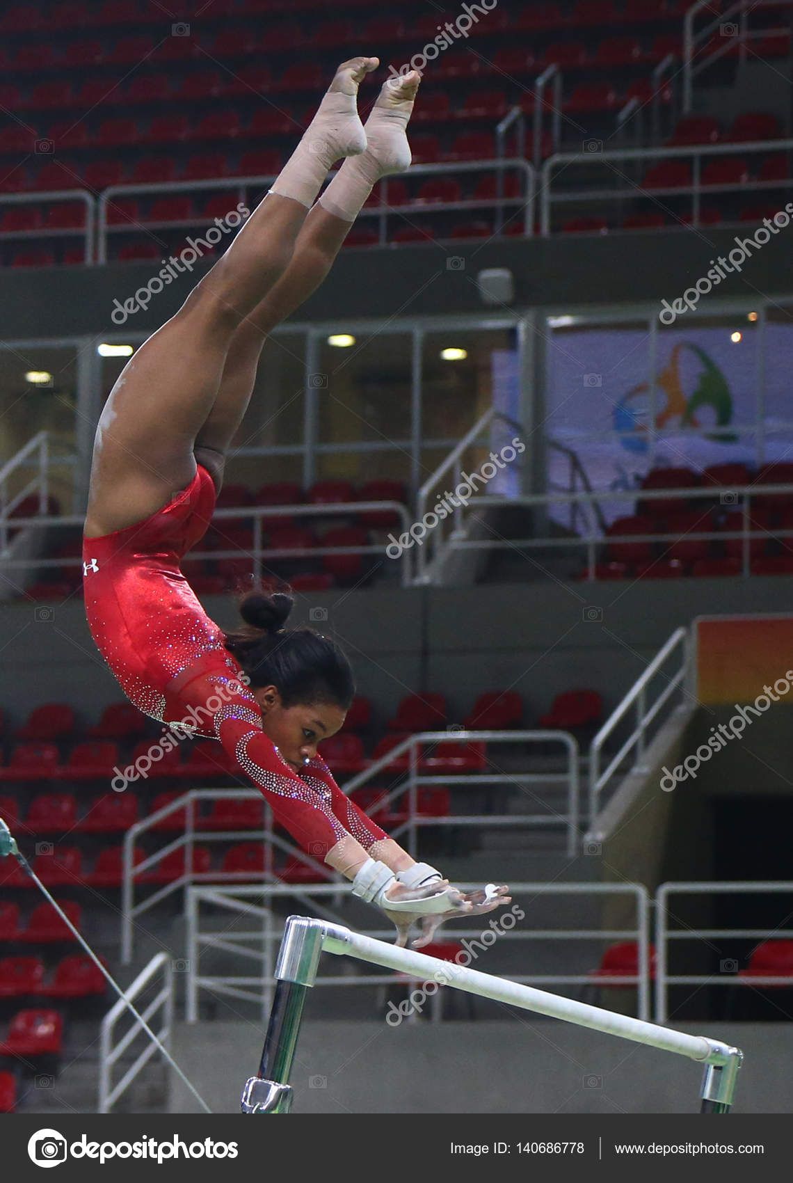 Uneven Bars Gymnastics Gabby Douglas