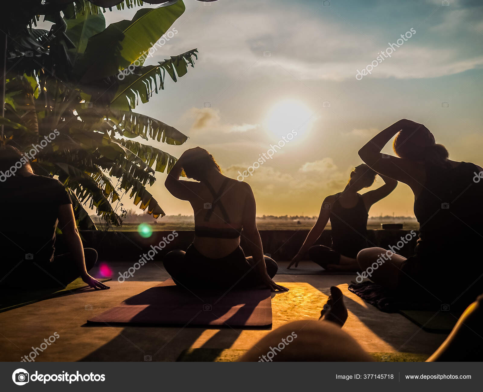 Ubud Bali Indonesia May 2020 Tropical Open Yoga Studio Place — Stock Editorial Photo ...