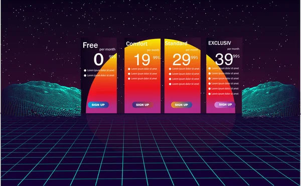 Tariff plans Vector Art Stock Images | Depositphotos