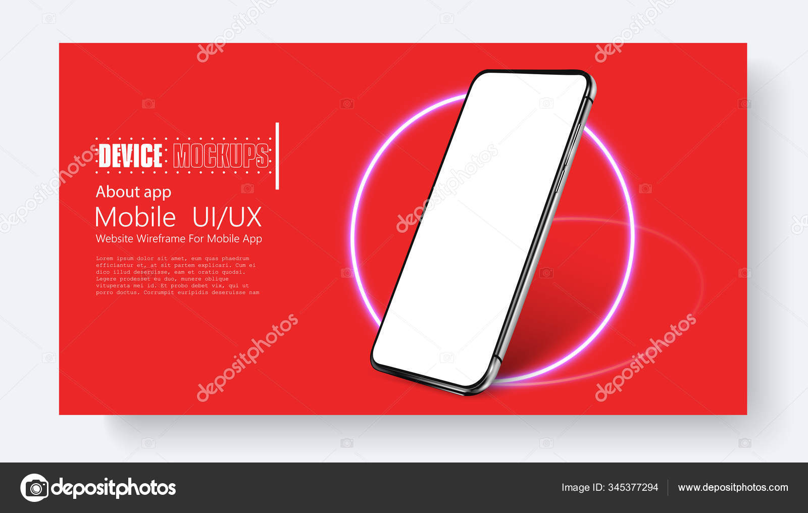 Mobile App Infographic Psd