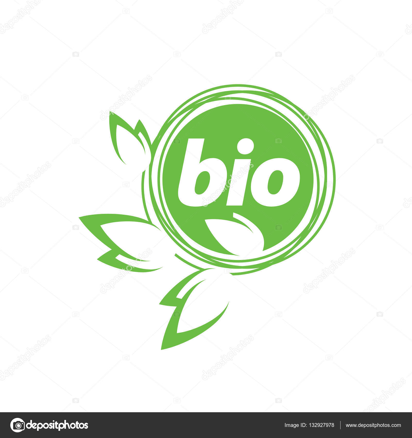 Vector logo bio Vector de stock por ©artbutenkov 132927978
