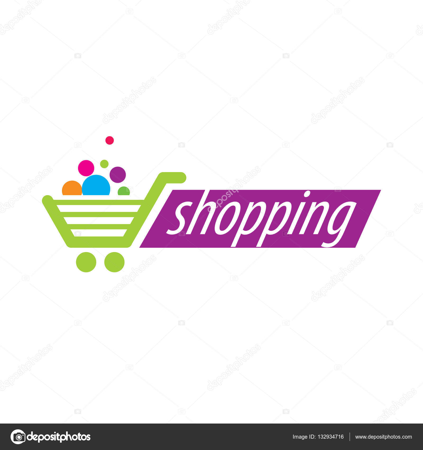 Vector logo shop Stock Vector by ©artbutenkov 132934716