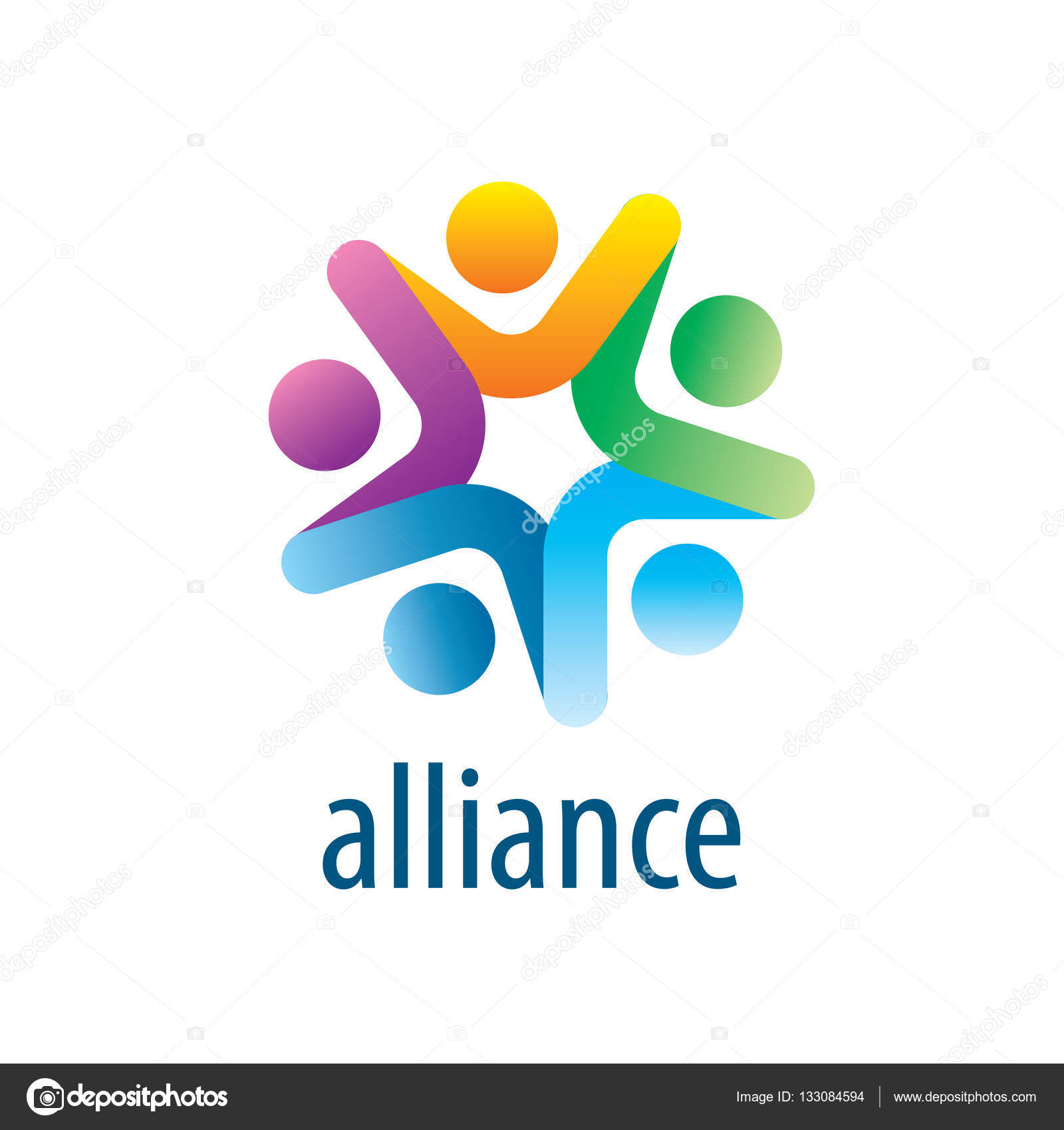 Vector logo alliance Stock Vector Image by ©artbutenkov #133084594