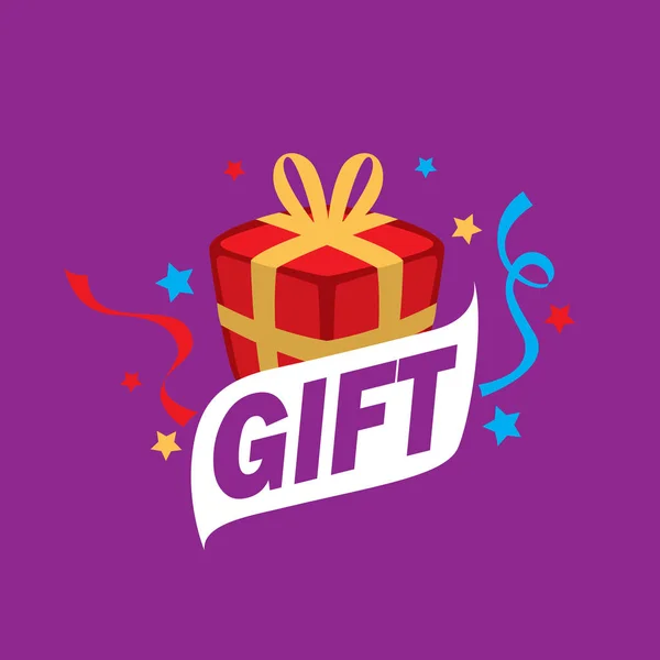 Vector logo box with gifts Stock Vector Image by ©artbutenkov #137218594