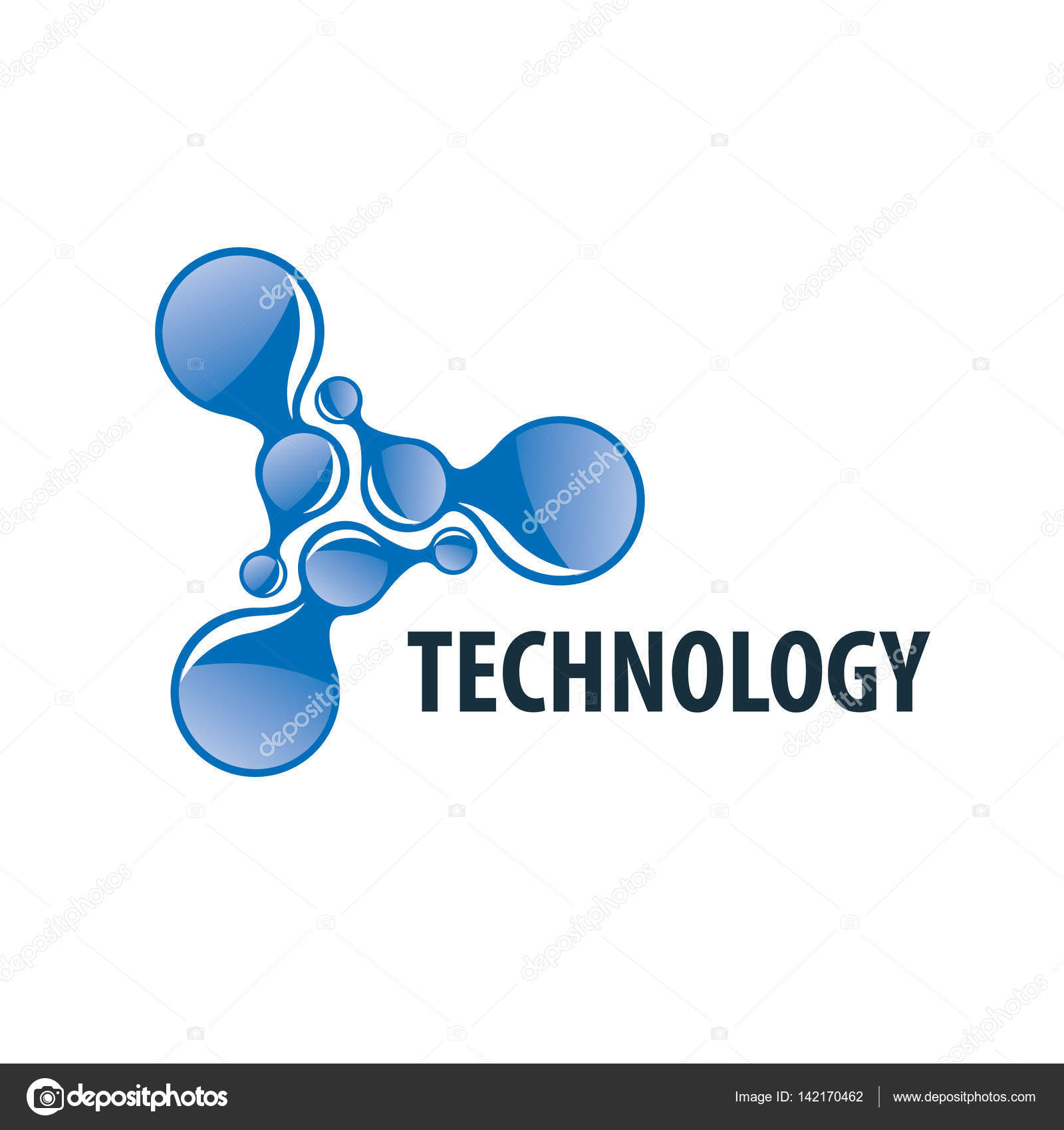 Vector logo technology Stock Vector Image by ©artbutenkov #142170462
