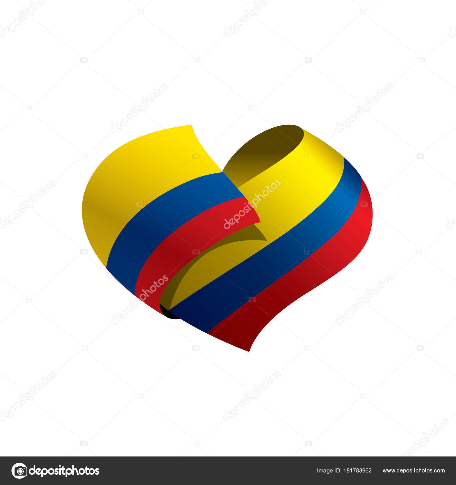 Colombia flag, vector illustration Stock Vector Image by ©artbutenkov ...