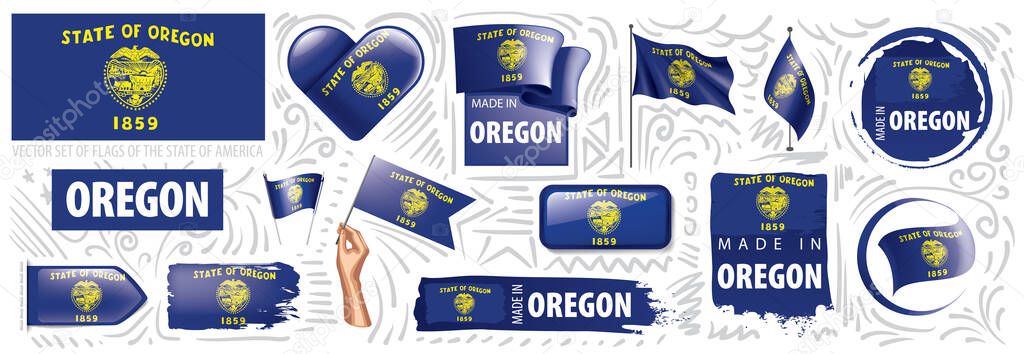 Oregon logo Stock Vectors, Royalty Free Oregon logo Illustrations ...