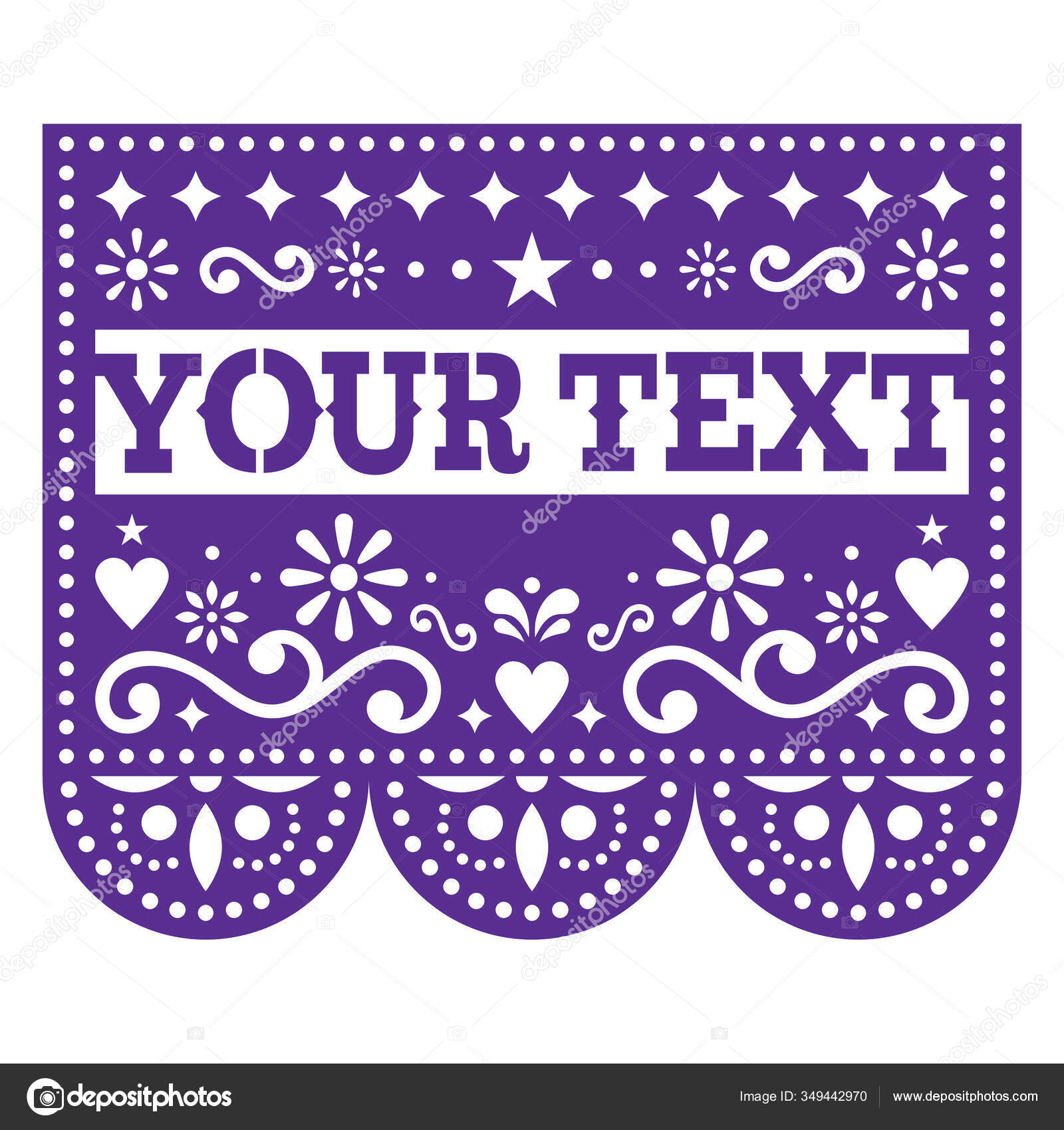 Mexican Paper Decorations Template | Shelly Lighting