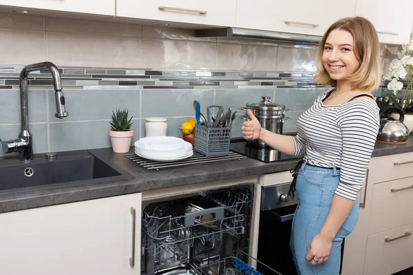 A dishwasher is a device that saves time, water and electricity and all ...
