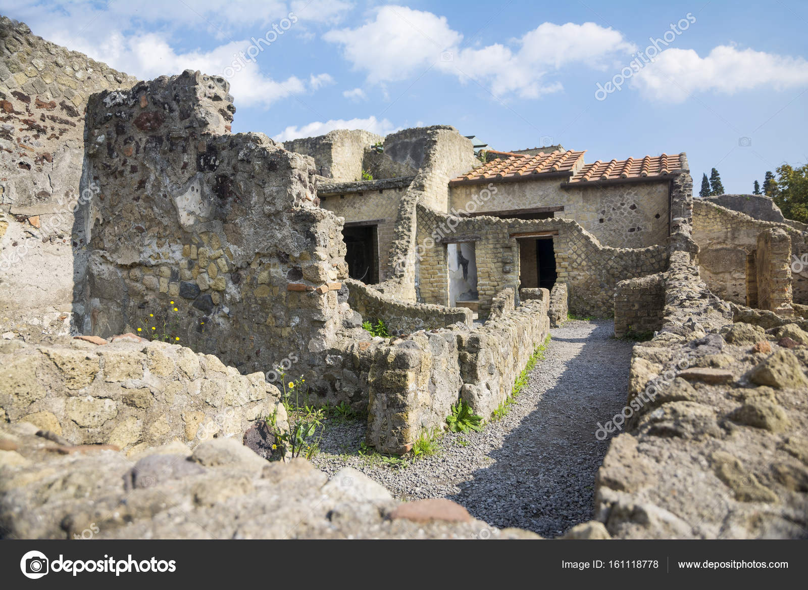Herculaneum ruins site – Stock Editorial Photo © starmaro #161118778