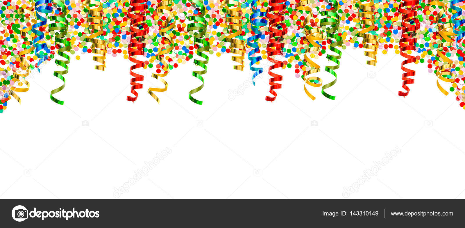 Party Streamers Border