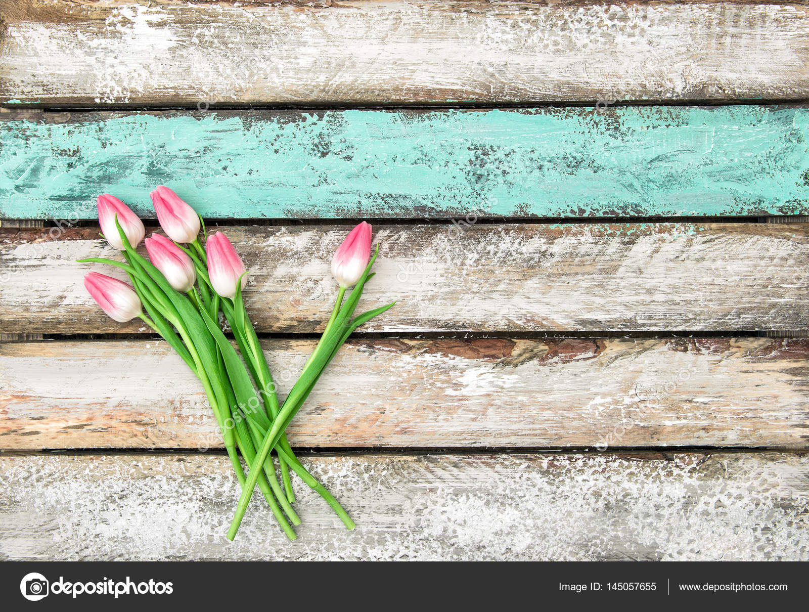 Rustic Spring Flower Wallpaper