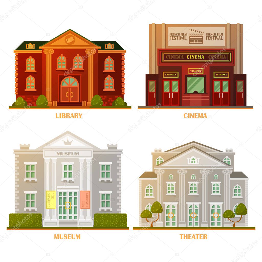 Edificio De Cine Clipart