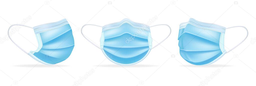 Surgical mask Vector Art Stock Images | Depositphotos