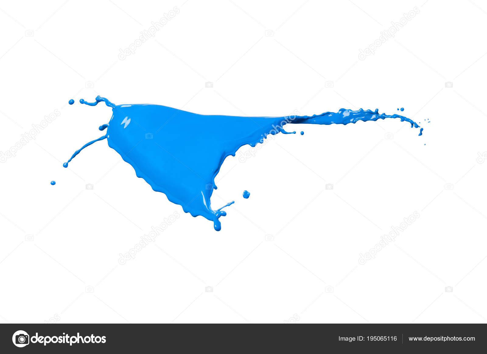 Blue paint splash Stock Photo by ©xMarshallfilms 195065116