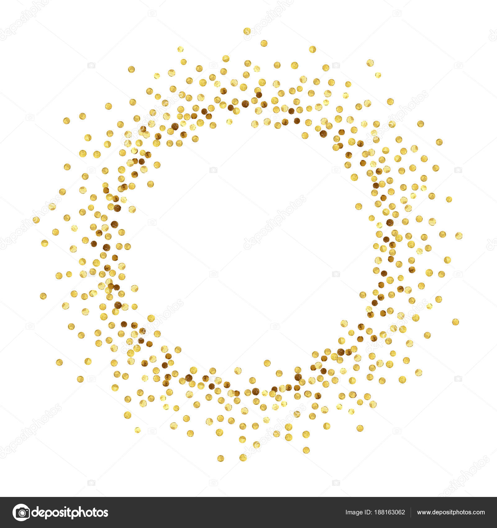 Gold dot circle Stock Vector Image by ©3epkalo #188163062